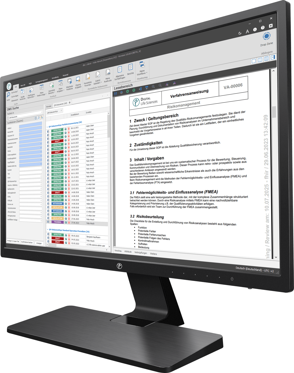 Device Master Record (DMR) - Erklärung im Glossar lesen