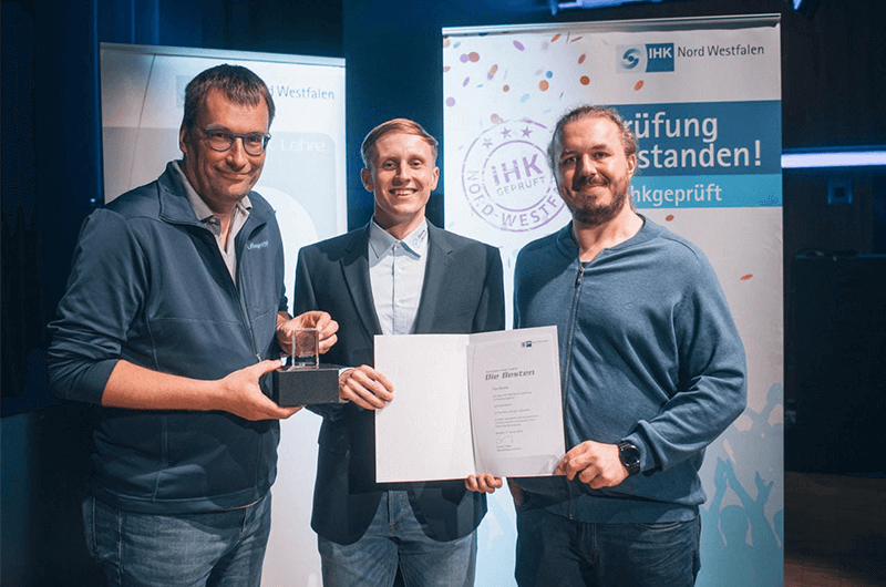 Award from the CCI North Westphalia – Finn Bertels - Digital Life Sciences